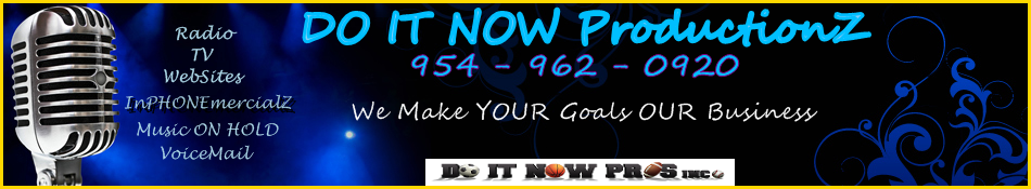 DO IT NOW ProductionZ Program Options